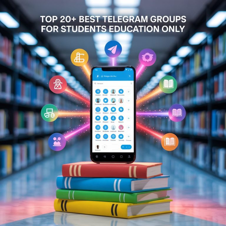 Top 20+ Best Telegram Groups For Students (Education Only – 2025 Edition)
